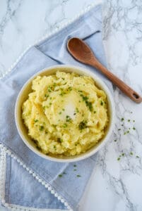 Fluffy Mashed Potatoes - Fresh Apron