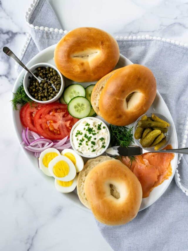 Smoked Salmon Bagel Platter Fresh Apron