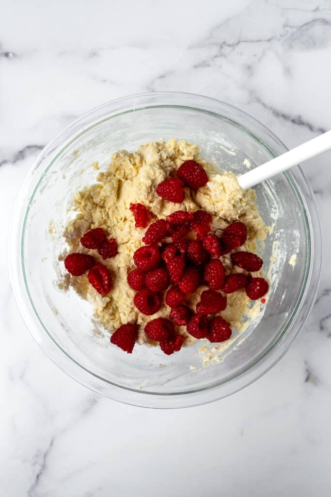 Raspberry Lemon Scones - Fresh Apron