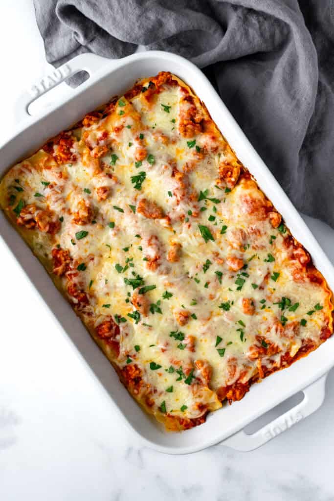 Turkey Spinach Lasagna - Fresh Apron
